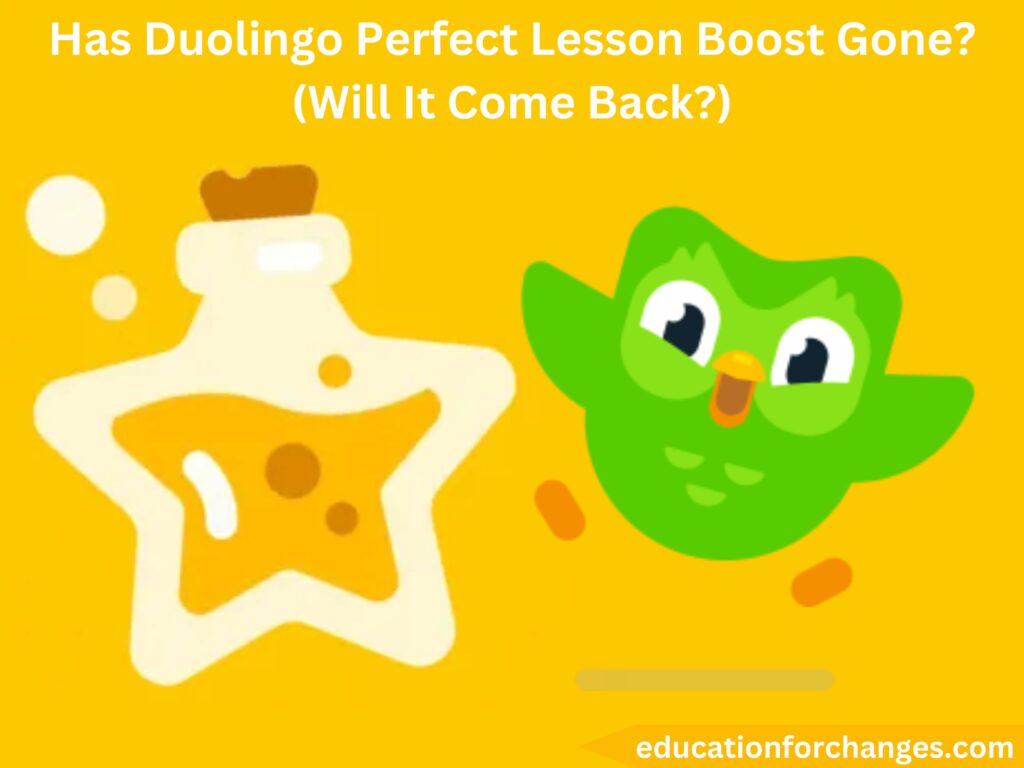 Has Duolingo Perfect Lesson Boost Gone? (Will It Come Back?) - Cherish ...