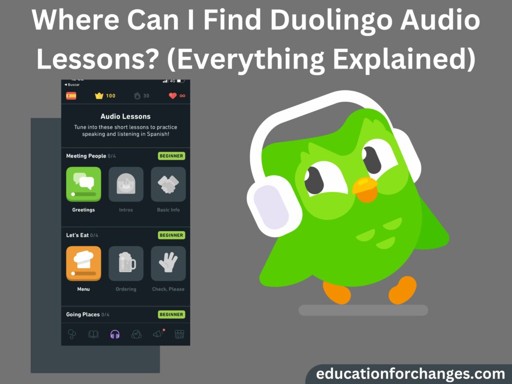 Where Can I Find Duolingo Audio Lessons In 2024? (Everything Explained ...