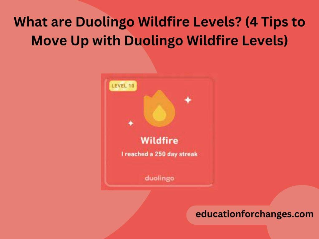 What are Duolingo Wildfire Levels? (4 Tips to Move Up with Duolingo ...