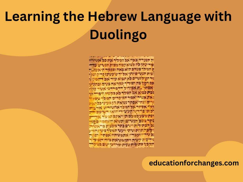 Learning the Hebrew Language with Duolingo In-depth Guide 2024 (Is it ...