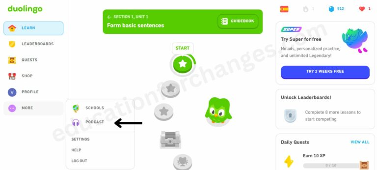 Duolingo Podcasts: Complete Guide For You 2024 - Cherish Study