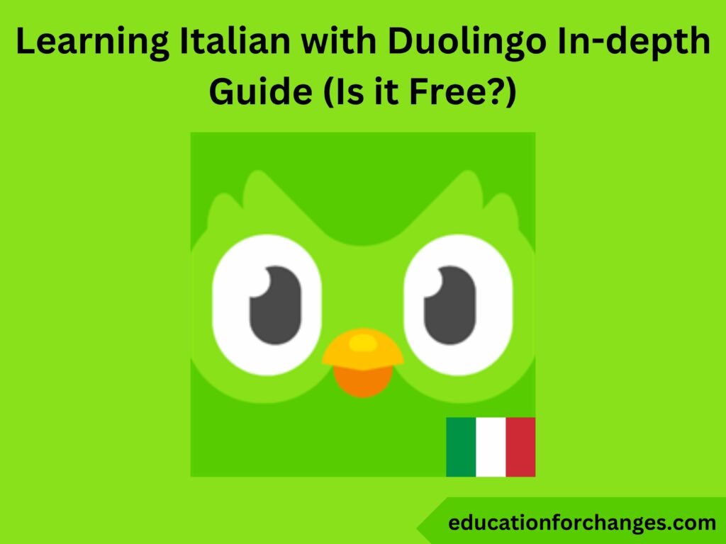 Learning Italian with Duolingo In-depth Guide 2024 (Is it Free ...