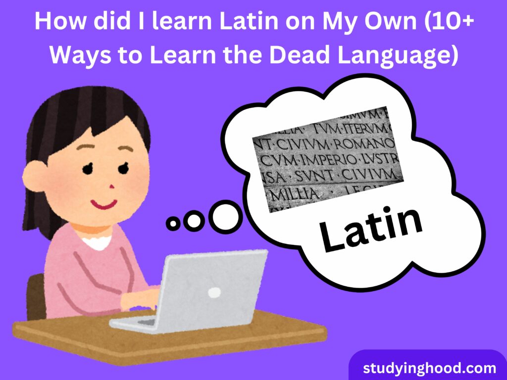 How did I learn Latin on My Own (10+ Ways to Learn the Dead Language ...