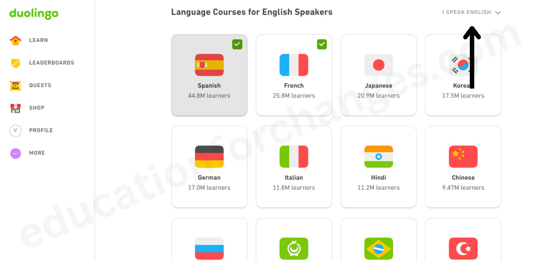 How To Change Language On Duolingo? (Step-by-Step Guide) - Cherish Study