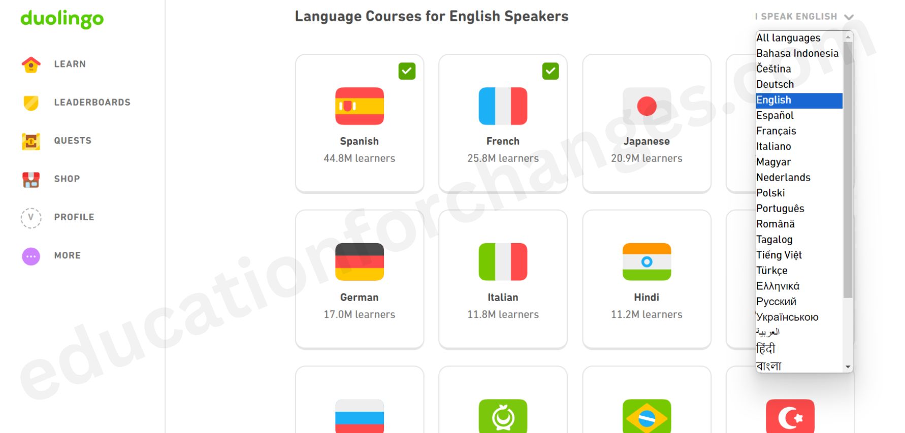 How To Change Language On Duolingo? (Step-by-Step Guide) - Cherish Study
