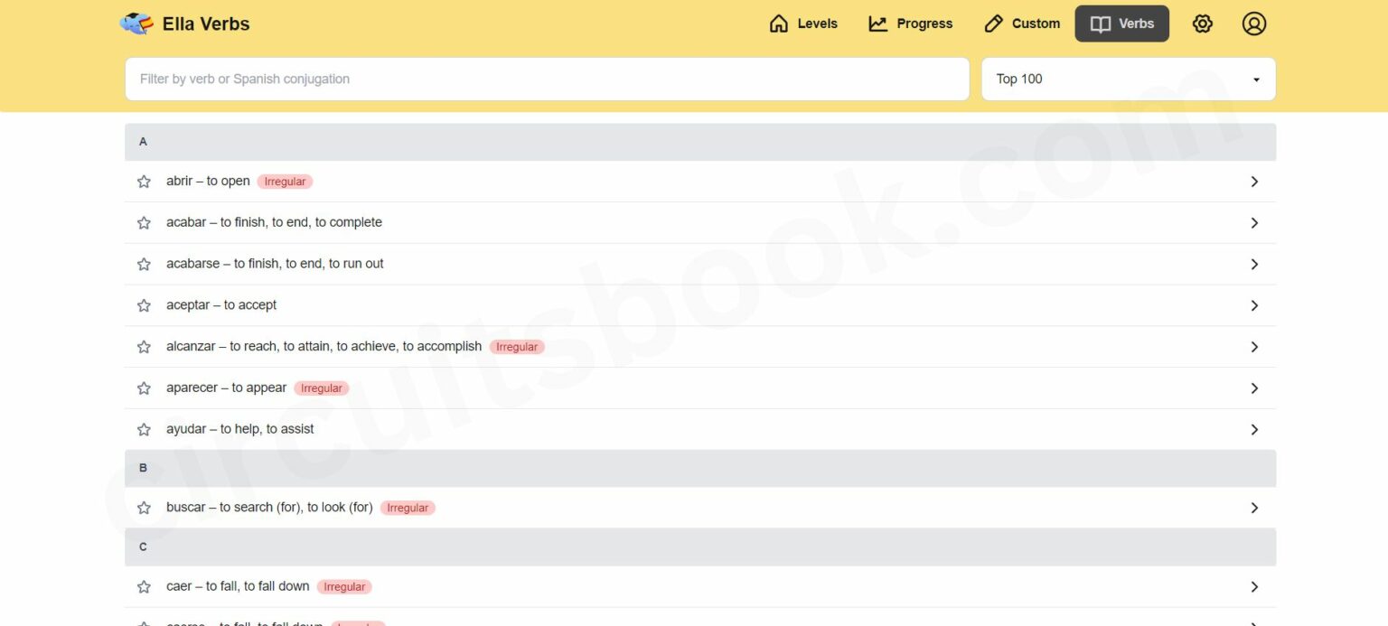 Ella Verbs Review 2024: Best App to Learn Spanish Verbs Conjugation ...